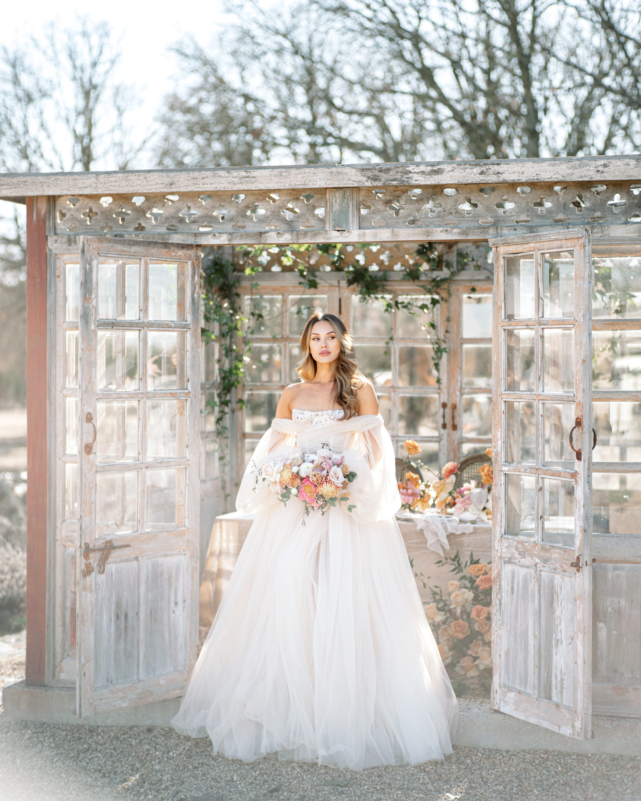 The White Sparrow Barn Dallas TX : Bridal Editorial ...